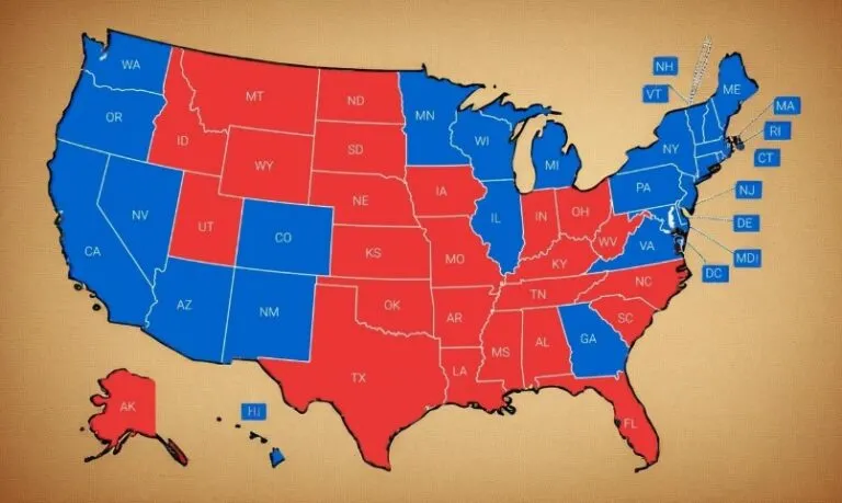 Red vs Blue States 2025 - Where America Stands Now